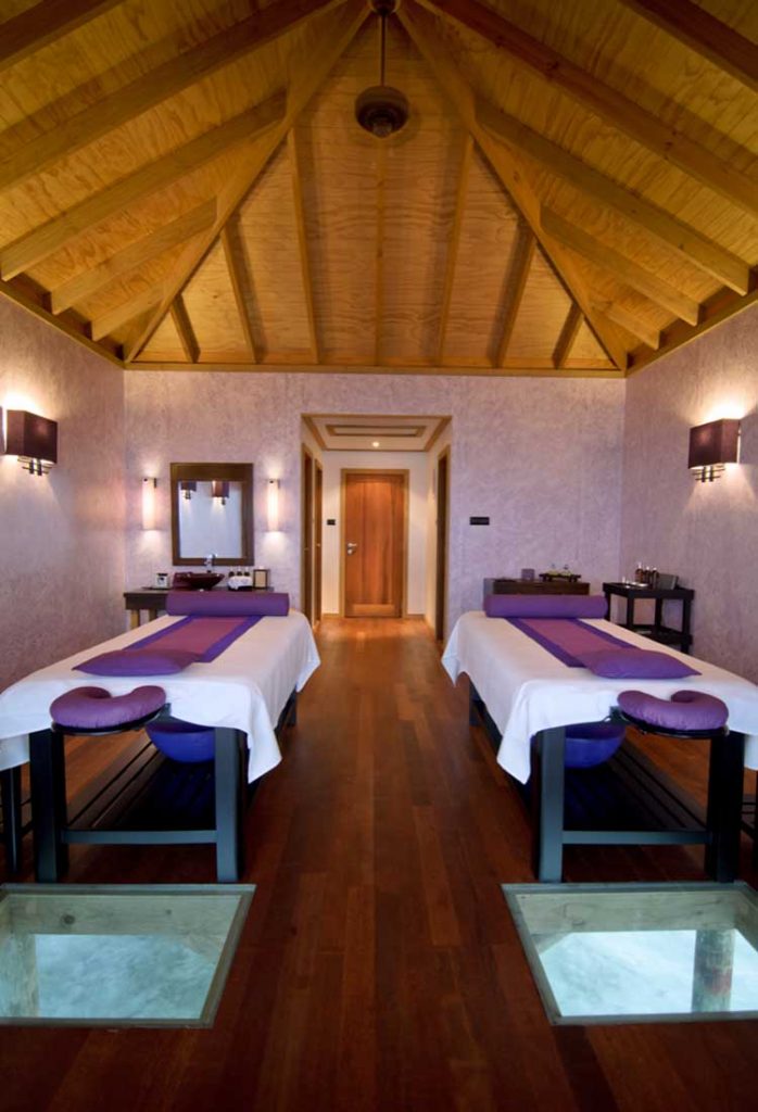 Relax and Rejuvenate at the Overwater Duniye Spa at Vilamendhoo Island ...